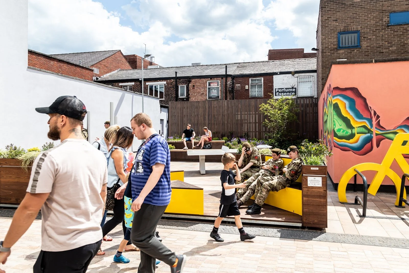 Our work on parklets — Possible