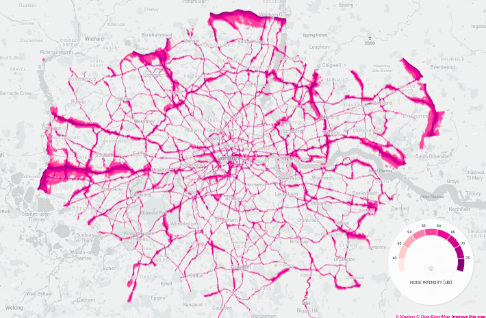 Noisy cities — Possible