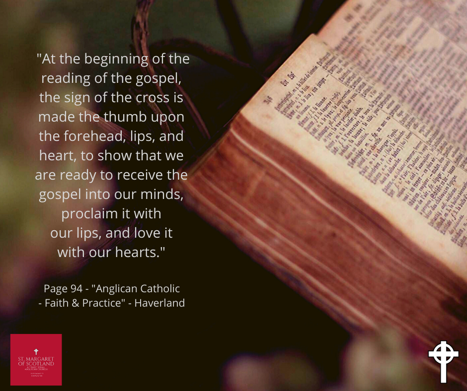 Sign Of The Cross On Forehead Lips And Heart | Lipstutorial.org