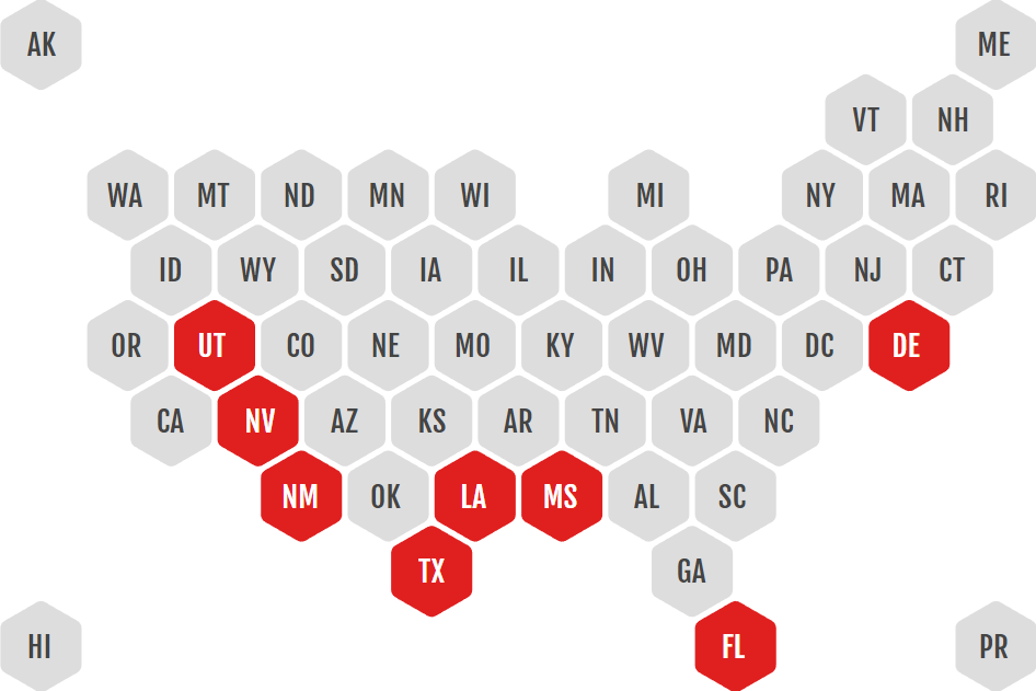 National Issue Maps — State of the Secular States