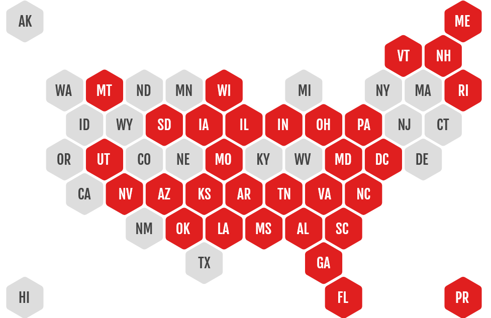National Issue Maps — State of the Secular States