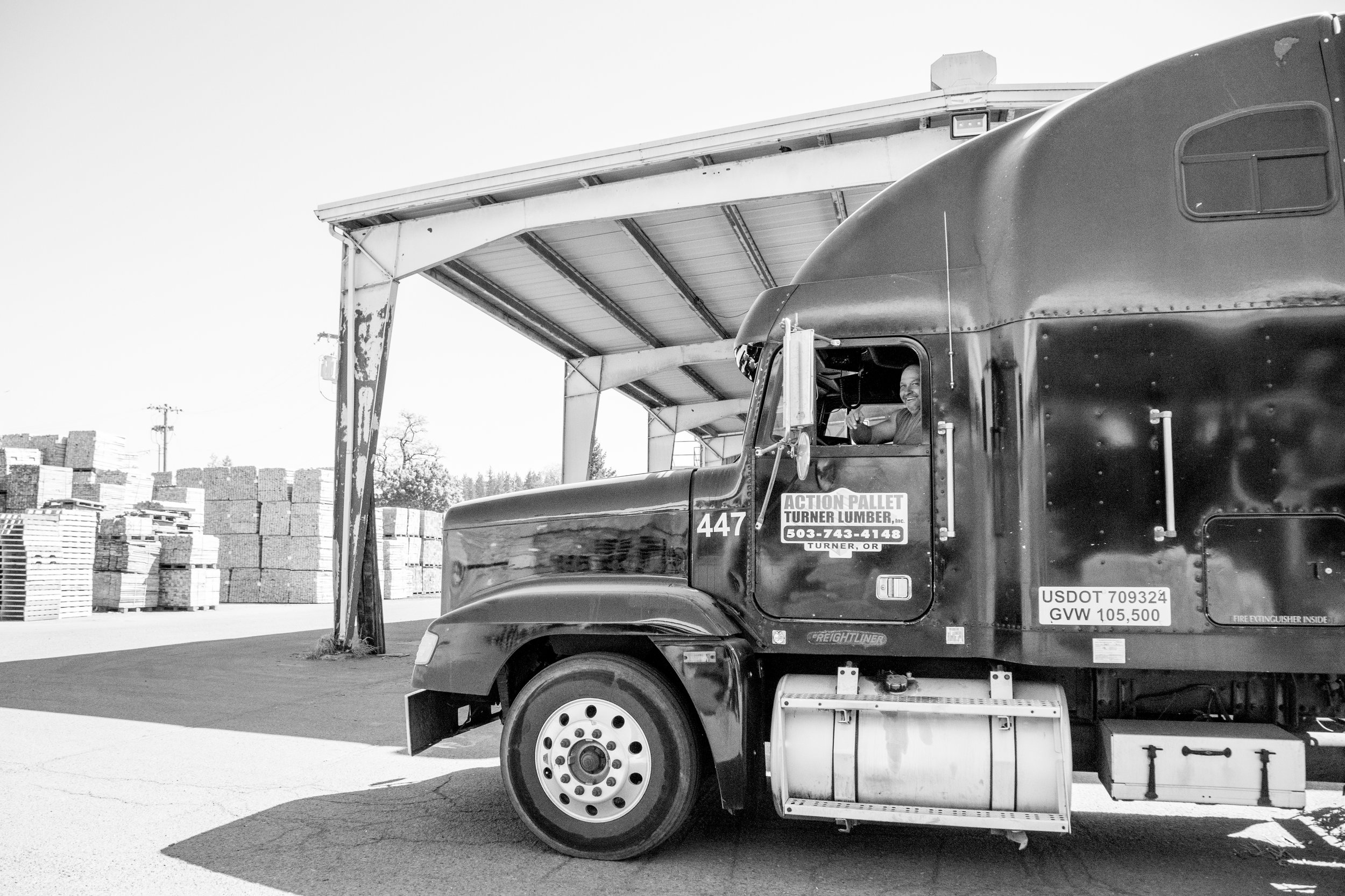 Turner Lumber Action Pallet
