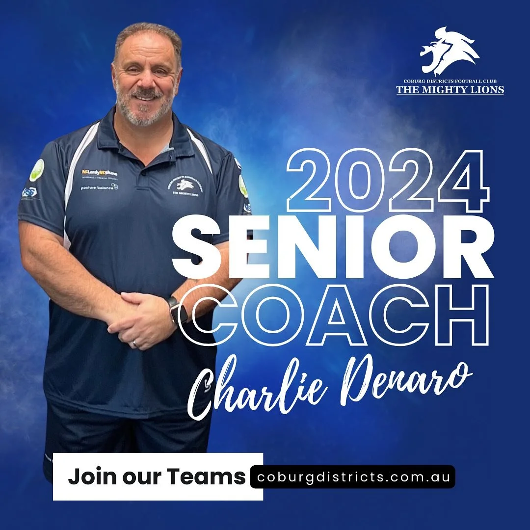 CDFC SENIOR MENS — COBURG DISTRICTS FOOTBALL CLUB