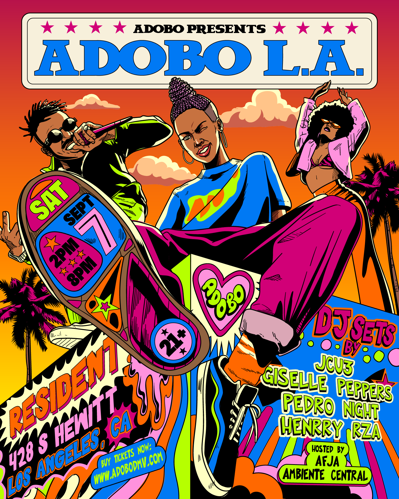 Tickets — ADOBO DMV