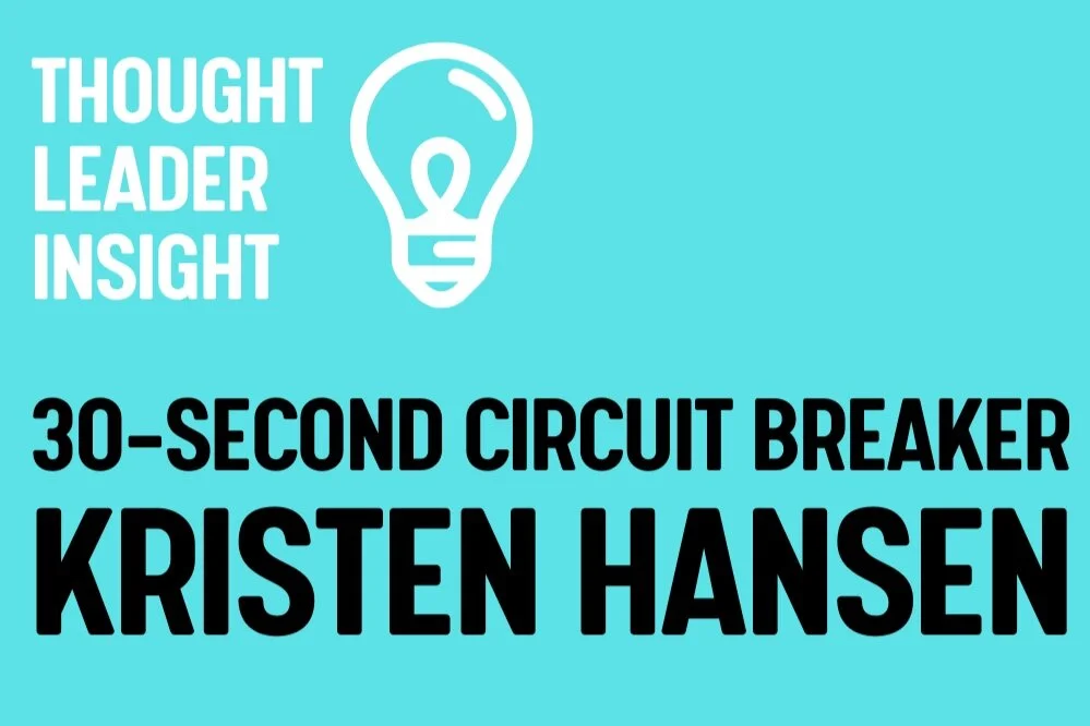 Manage more effectively after a 30-second circuit breaker — THE HARD ...