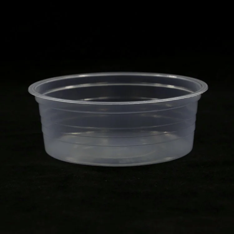 Plastic container with stripes - CON-TFC-250A - Microwaveable PP ...