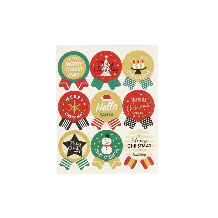 Christmas Stickers — Celebrating with you | SKP PTE LTD