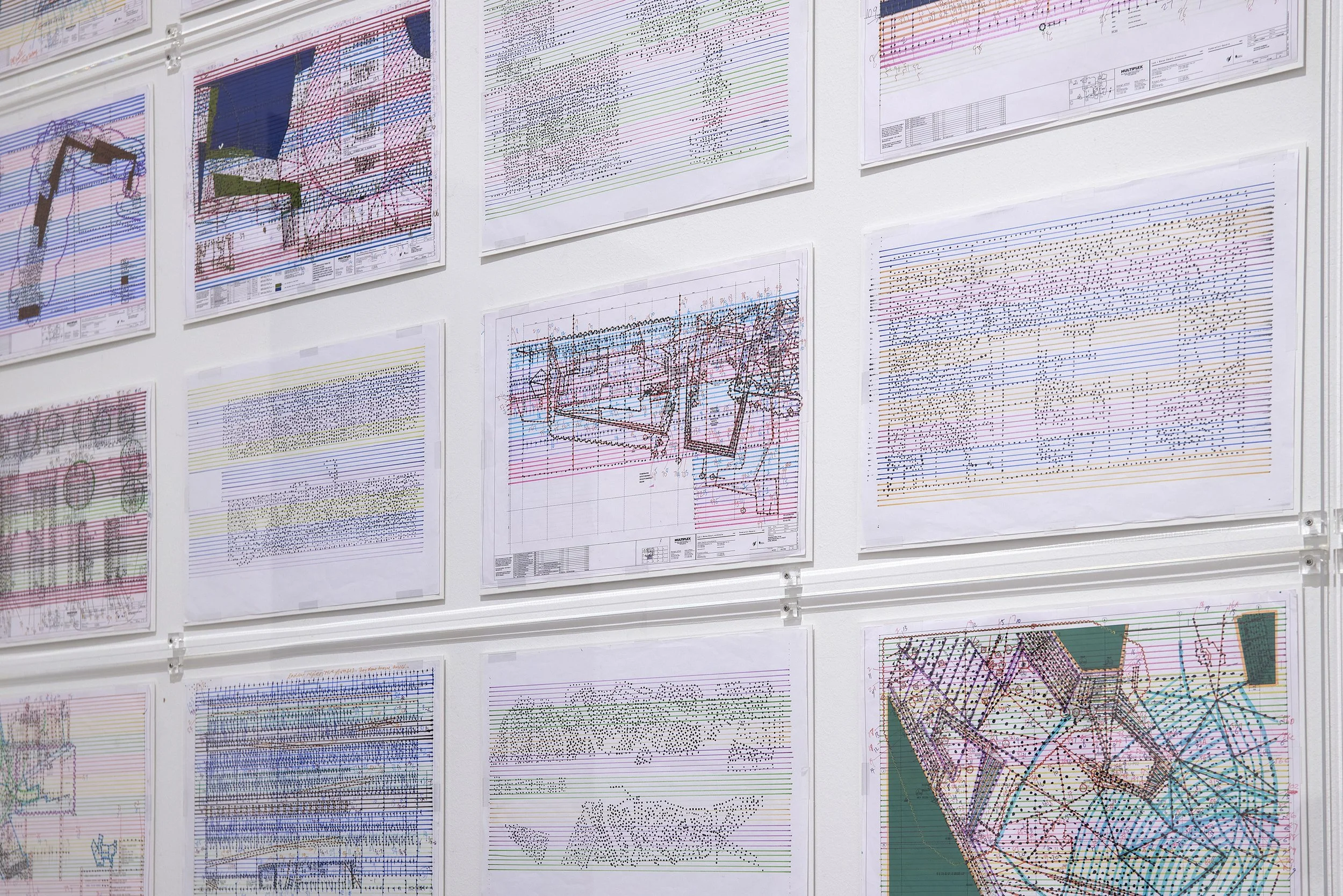 NGV, Melbourne Now installation A Score for Fed Square commissioned by ...