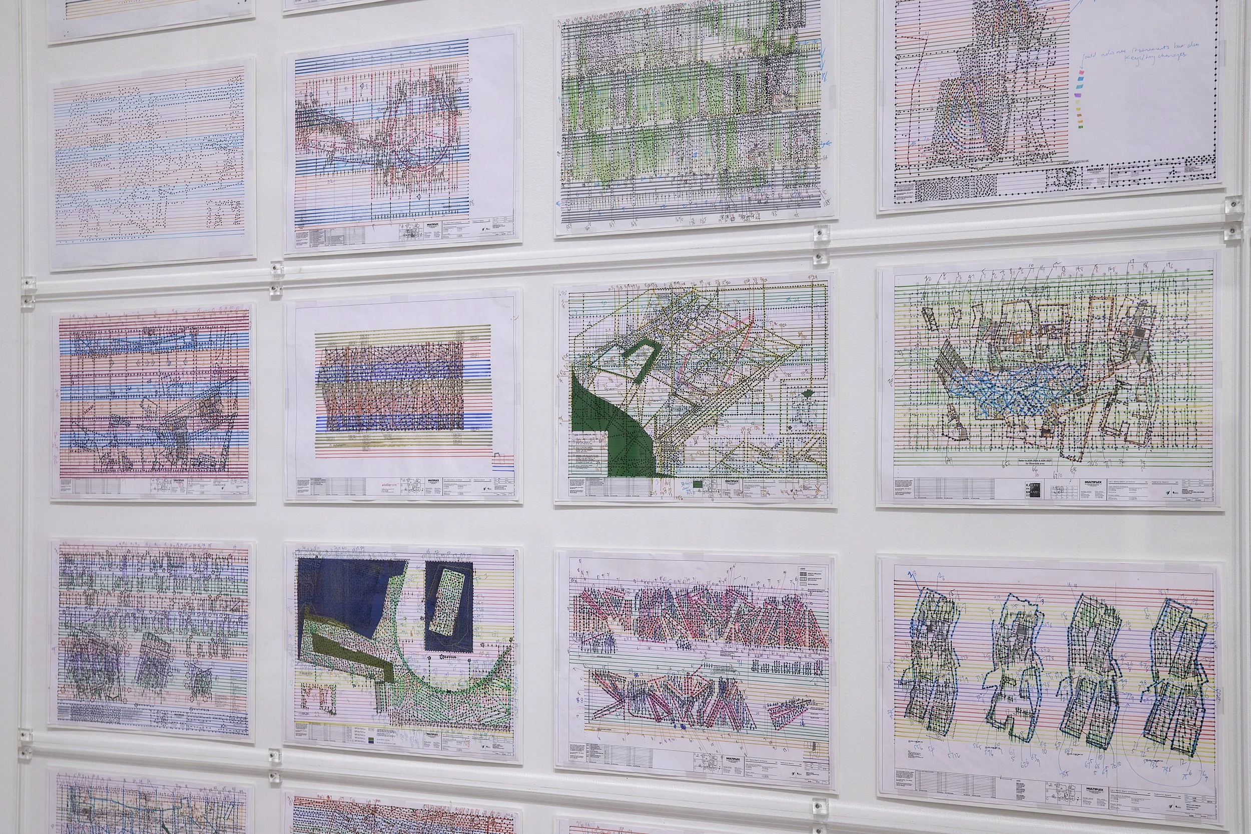 NGV, Melbourne Now installation A Score for Fed Square commissioned by ...