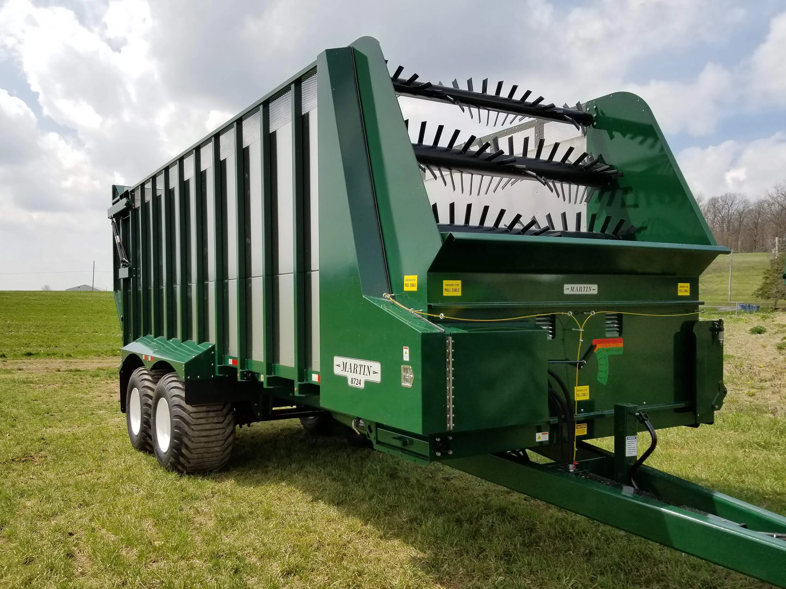 Martin Forage Trailer — DM Martin Manufacturing