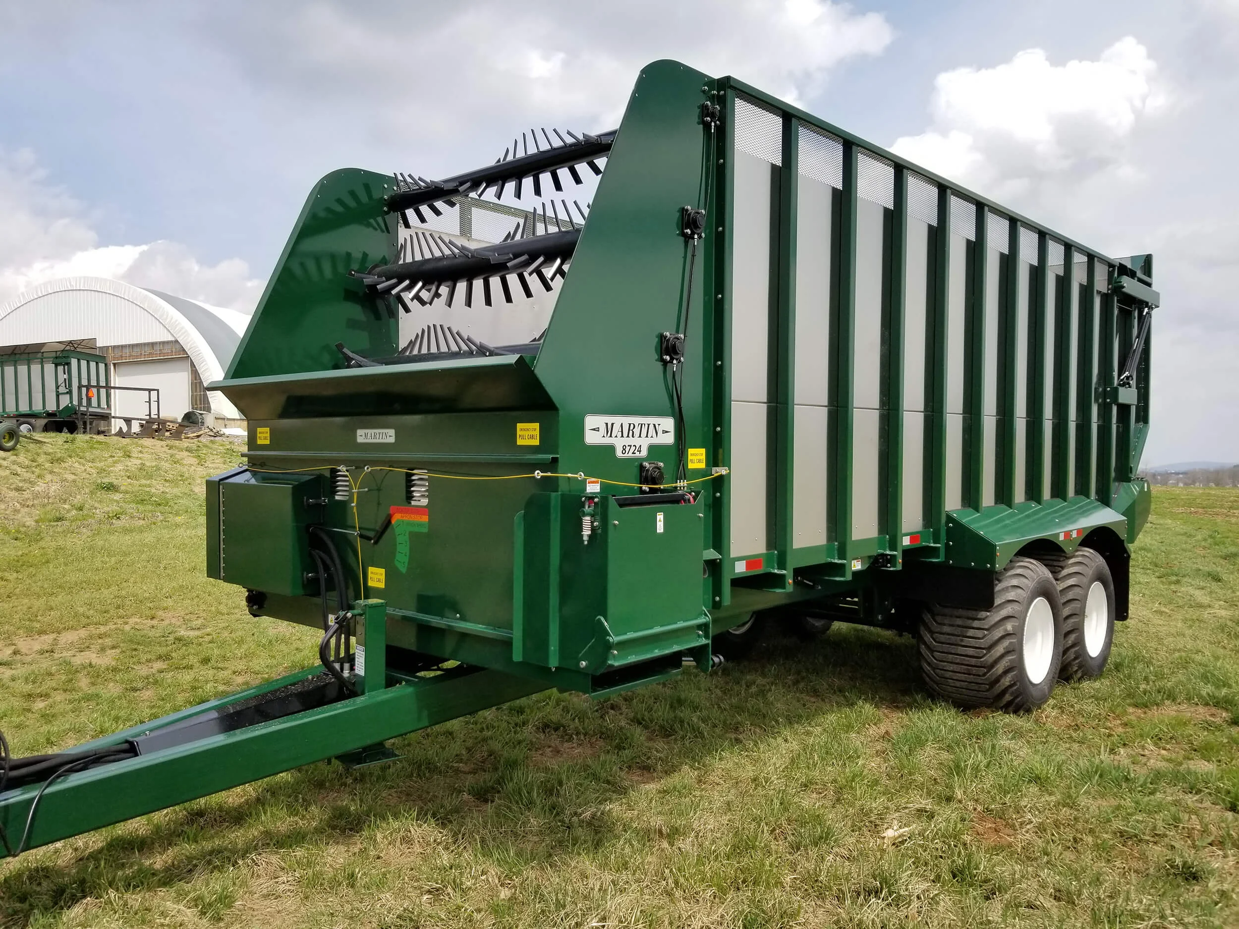 Martin Forage Trailer — DM Martin Manufacturing