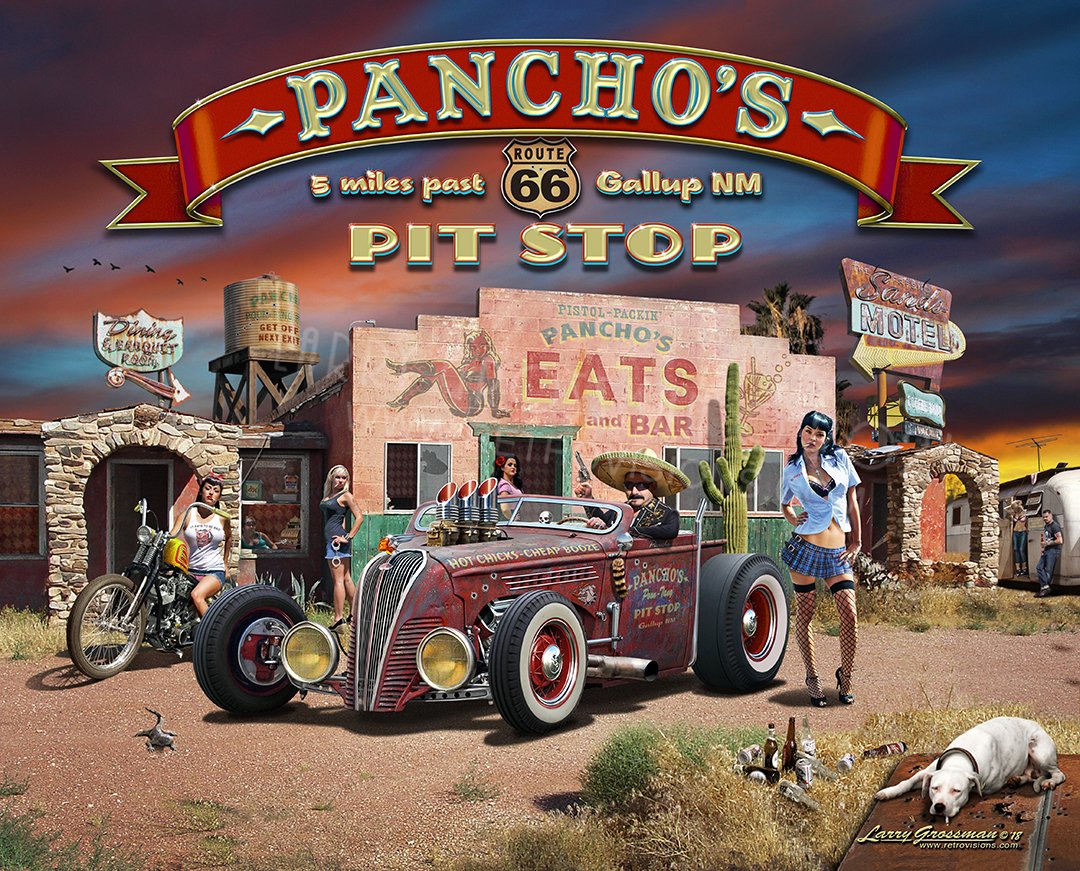 Classic Cars & Car Scenes by Larry Grossman — Tate Licensing