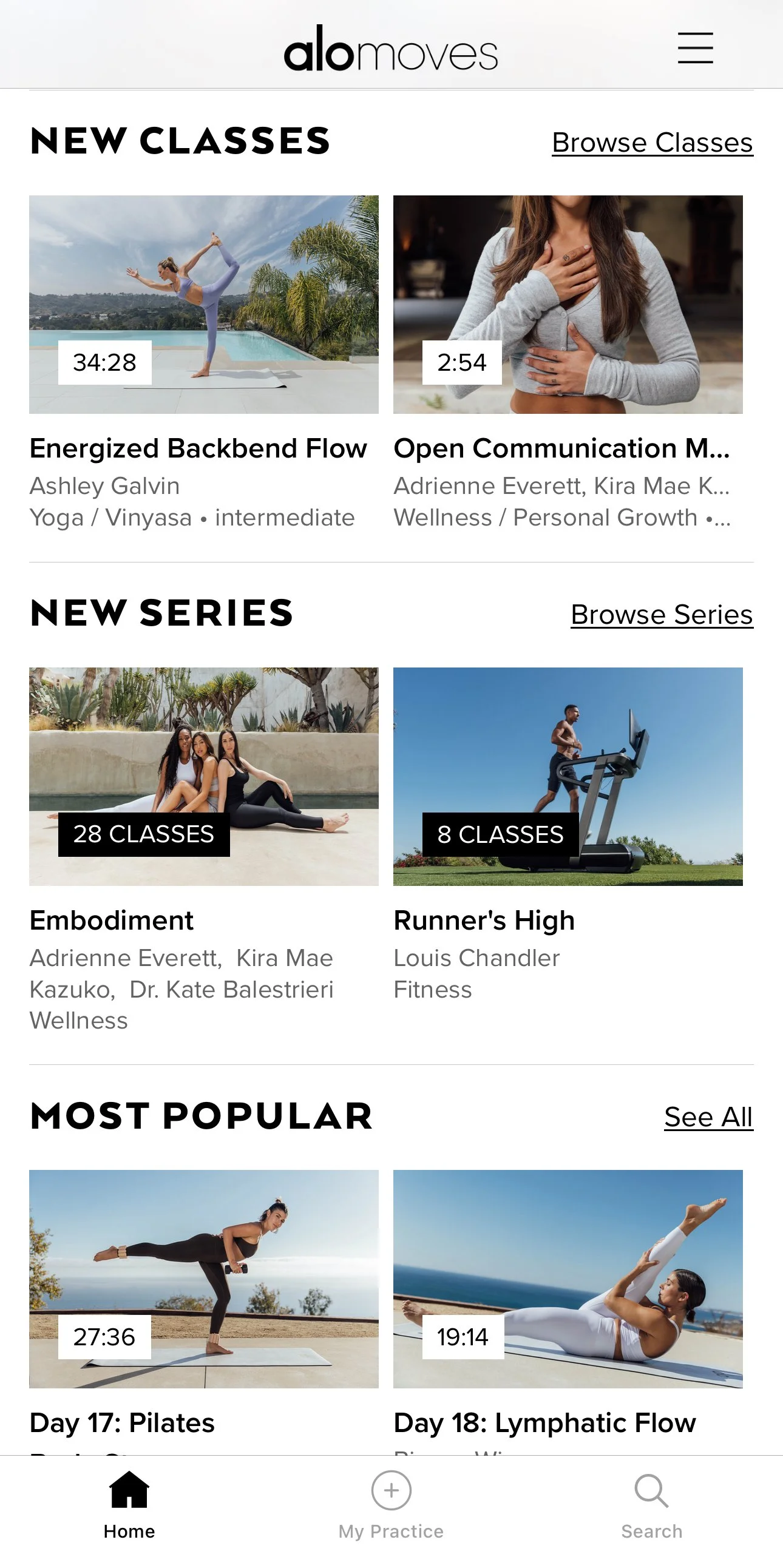 How to Spend Your First 2 Weeks With Alo Moves — Alo Wellness Club ...