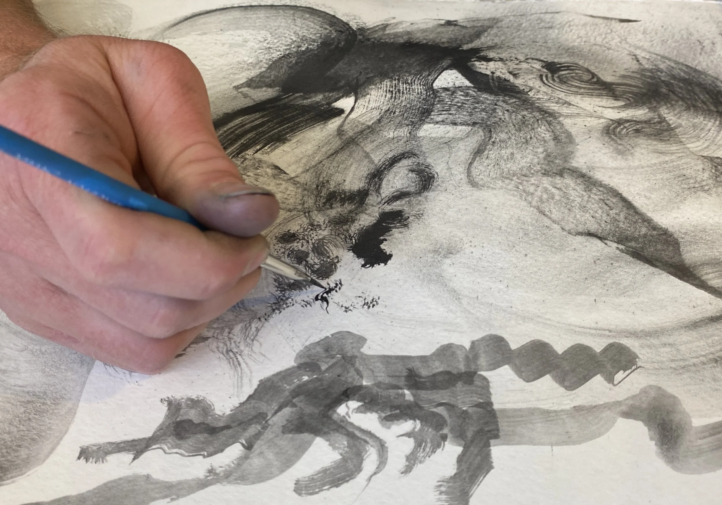 Contemporary artist Dexter Wayne teaches watercolor, graphite and ...