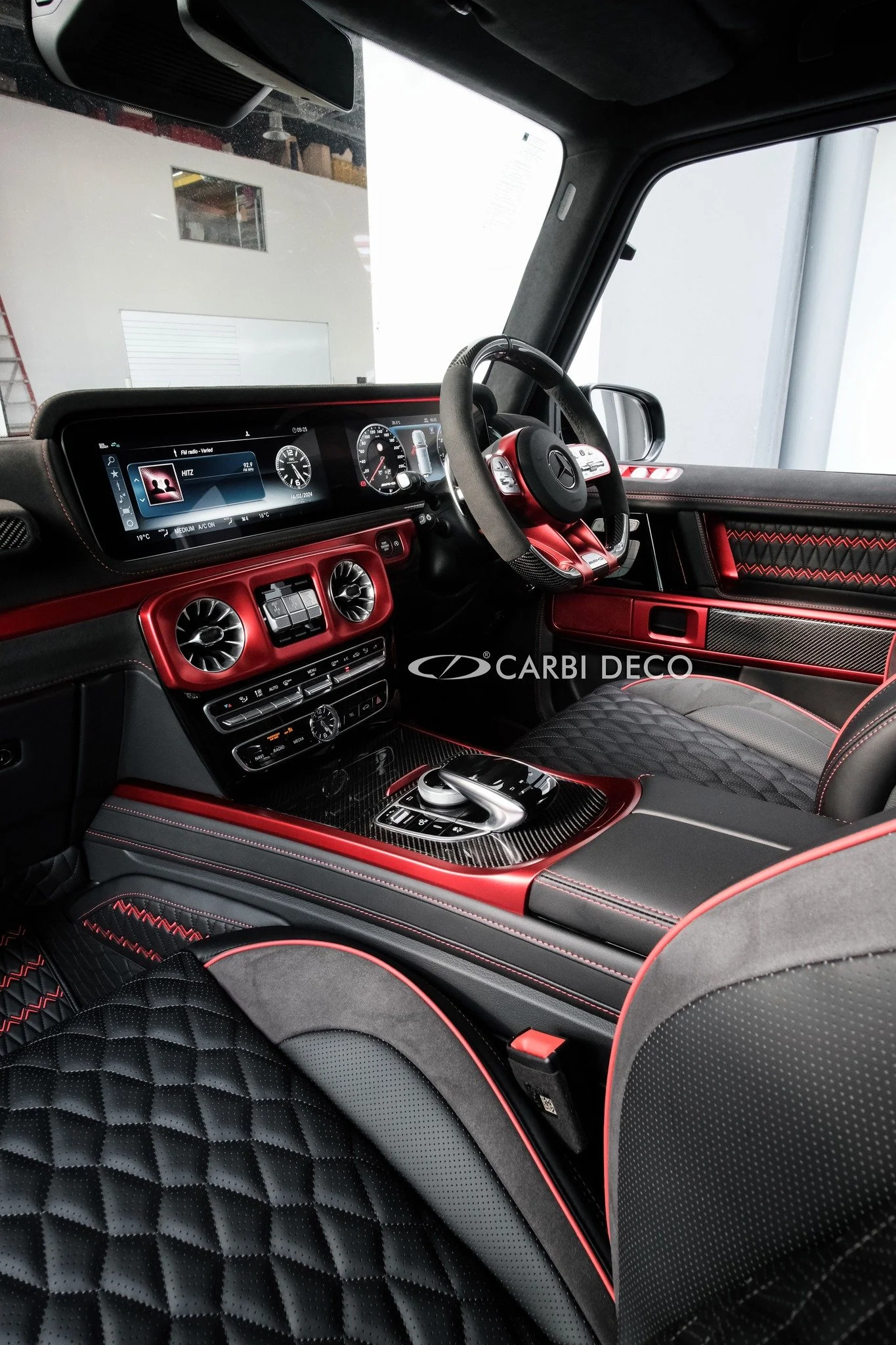 Mercedes Benz G63 Convert Brabus Rocket Custom Interior G63 W464 ...