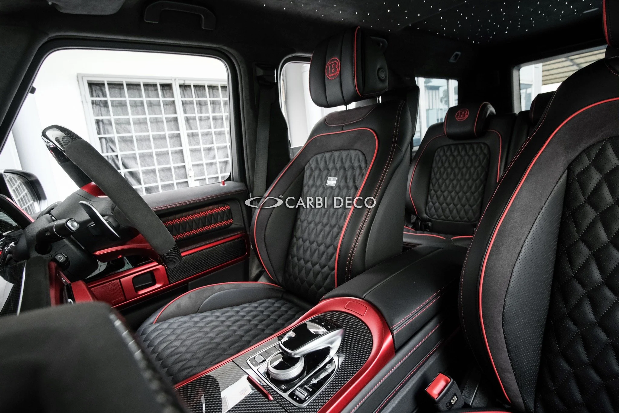 Mercedes Benz G63 Convert Brabus Rocket Custom Interior G63 W464 ...