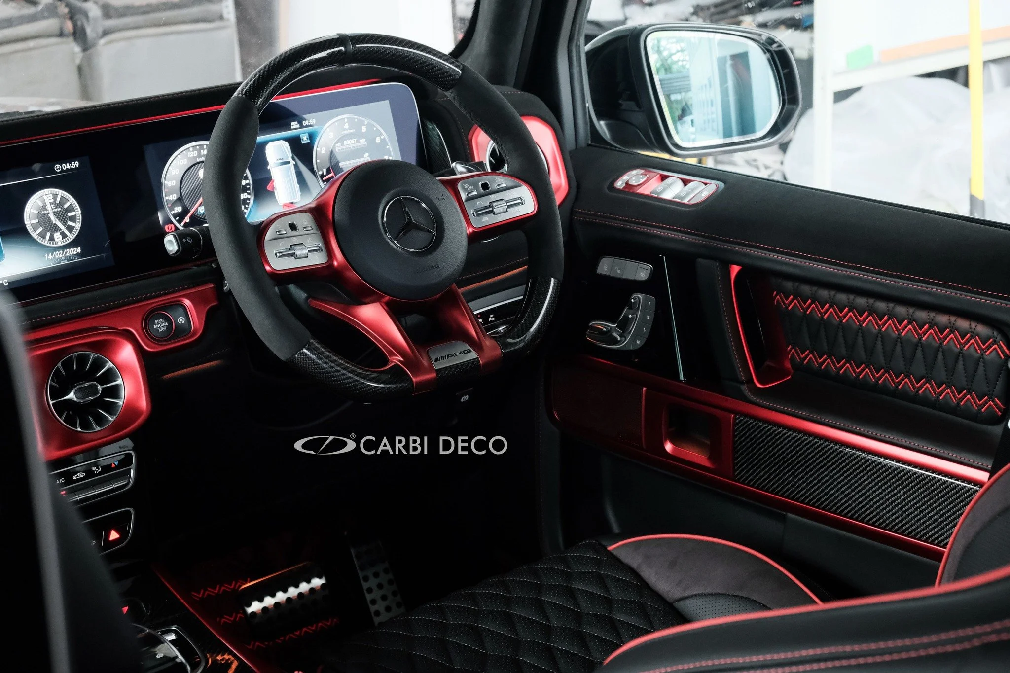 Mercedes Benz G63 Convert Brabus Rocket Custom Interior G63 W464 ...