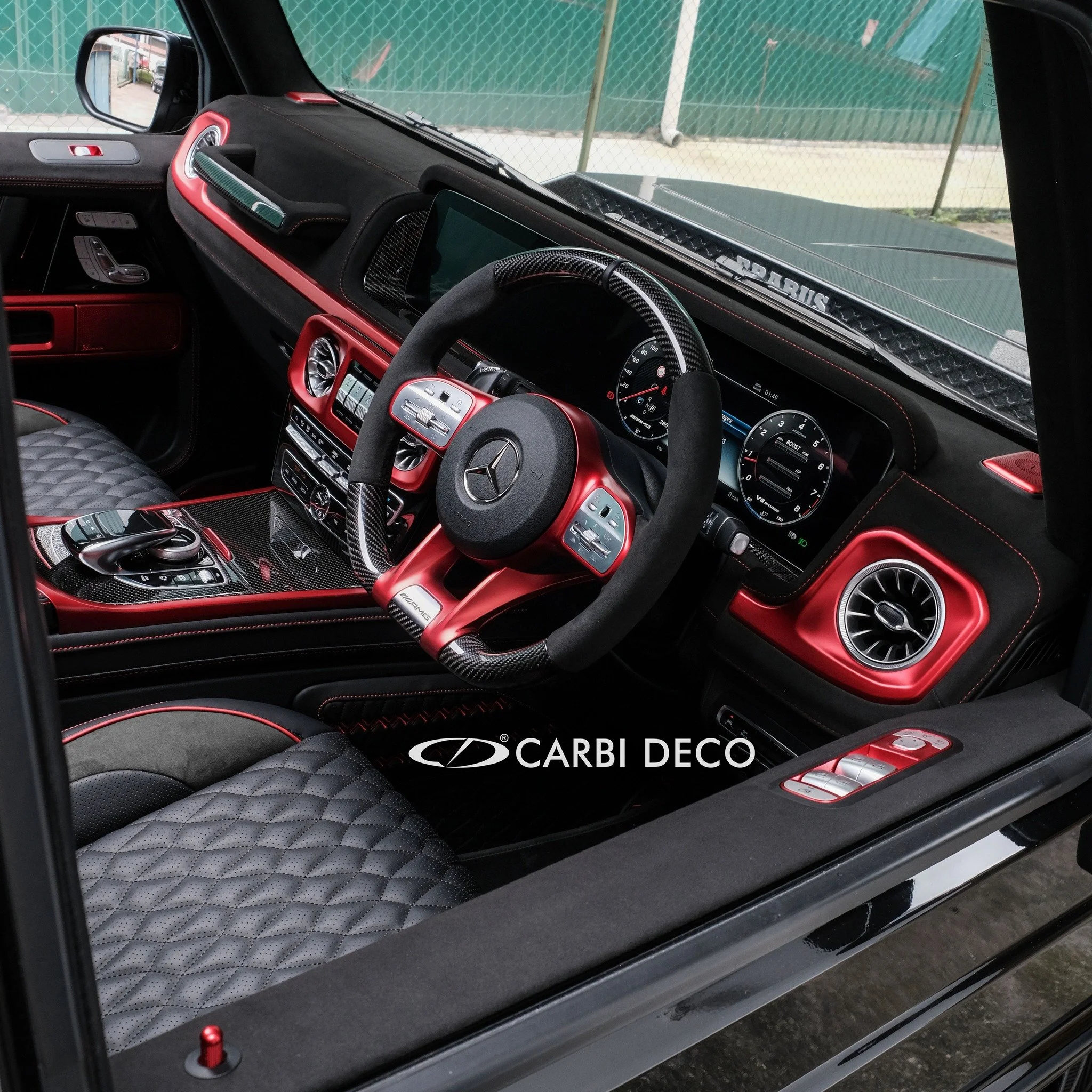 Mercedes Benz G63 Convert Brabus Rocket Custom Interior G63 W464 ...