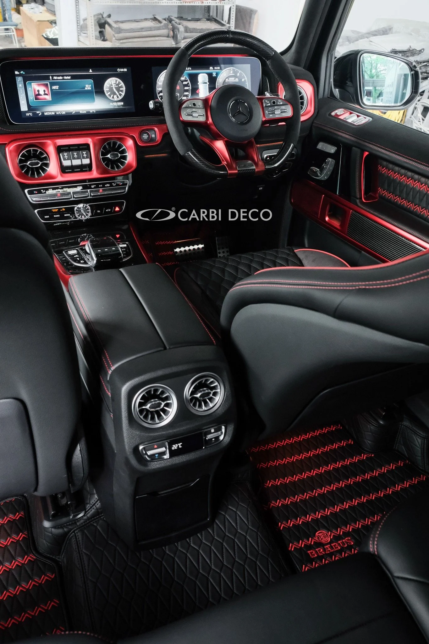 Mercedes Benz G63 Convert Brabus Rocket Custom Interior G63 W464 ...