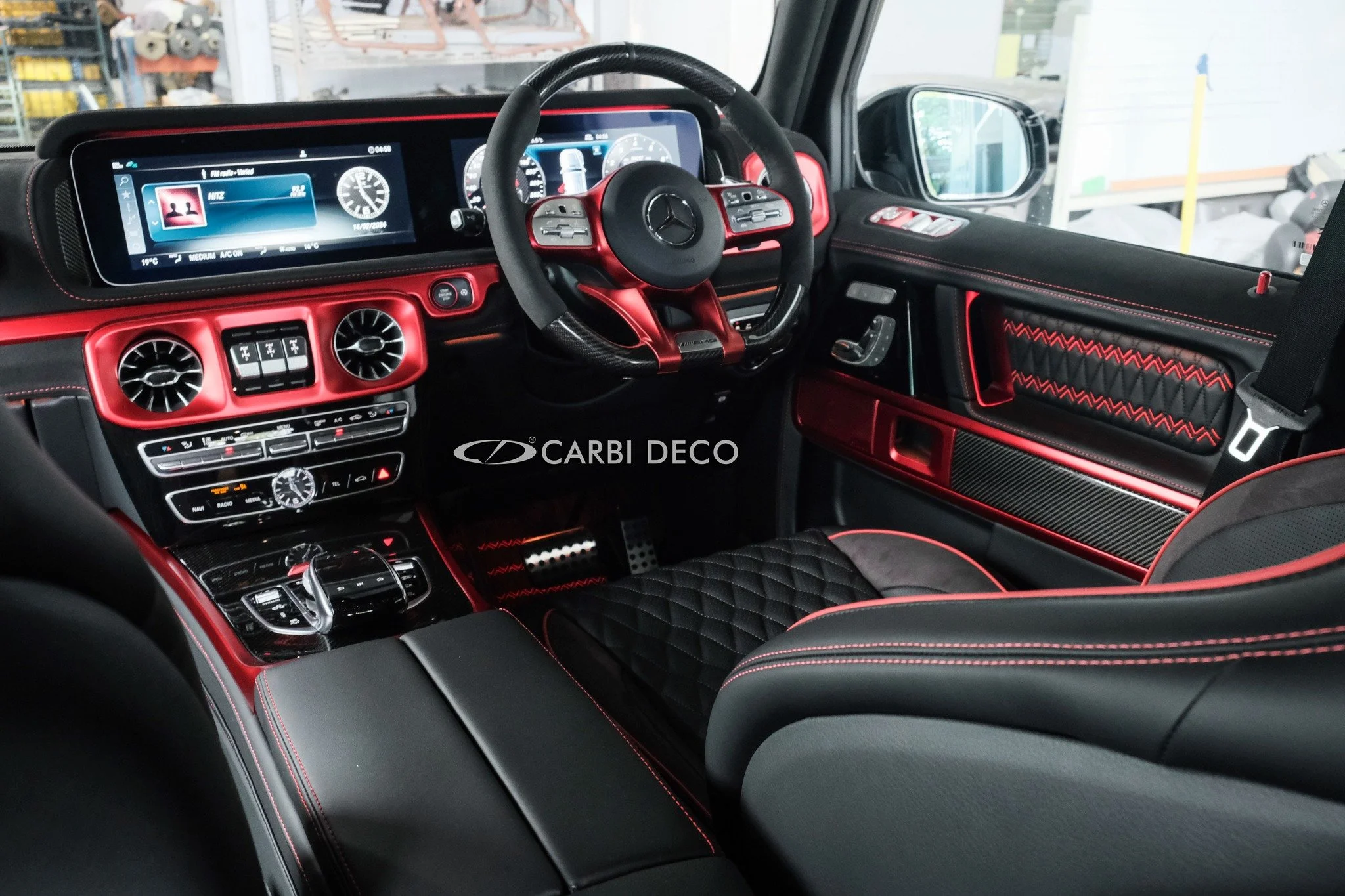 Mercedes Benz G63 Convert Brabus Rocket Custom Interior G63 W464 ...