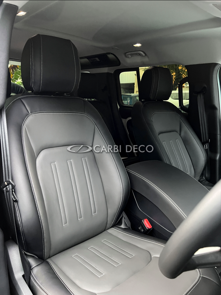 Land Rover Defender 110 Leather Seats Upgrade Nappa Leather Black ...