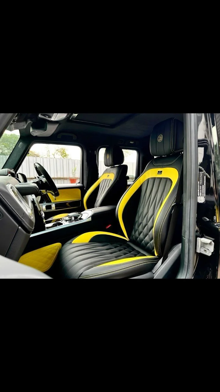 Suzuki Jimny Leather Seats Original Design Maroon — CARBI DECO