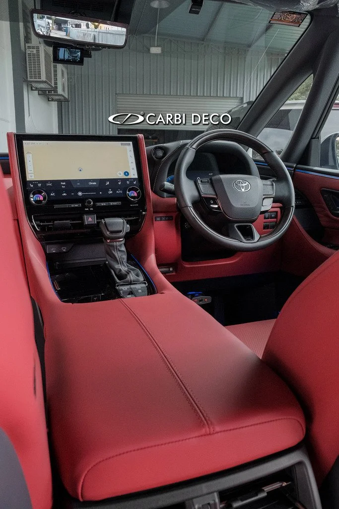 Toyota Alphard Z Agh40 Custom Leather Pilot Seats Custom Red Interior