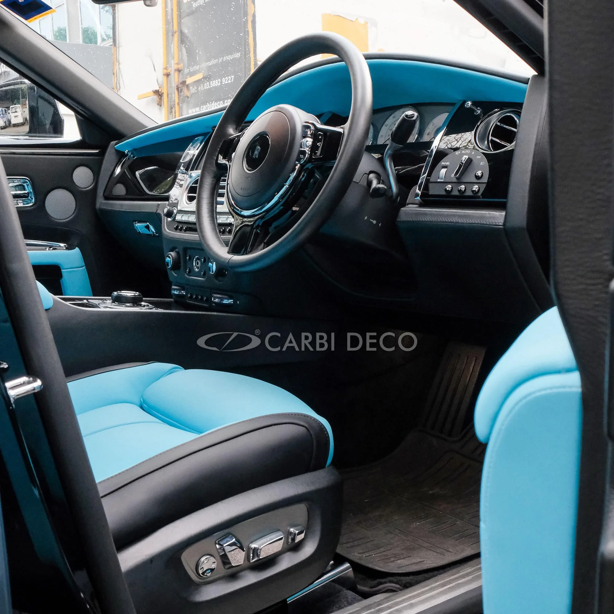Rolls Royce Ghost Custom Leather Seats Facelift New Design — CARBI DECO
