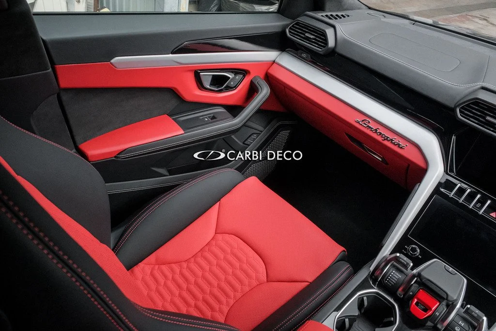 Lamborghini Huracan Leather Seats (Custom Design) — CARBI DECO