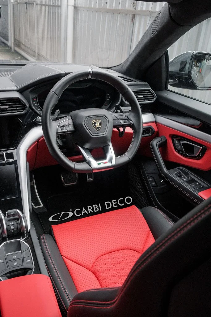 Lamborghini Huracan Leather Seats (Custom Design) — CARBI DECO