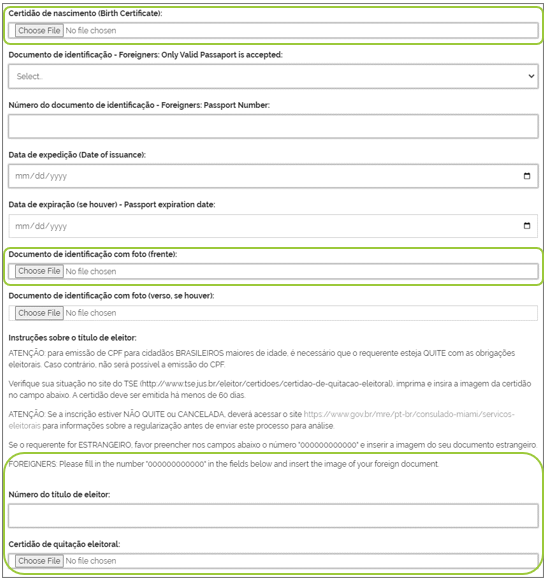 Brazil Counsel Guides | Getting a CPF