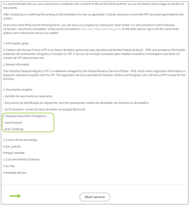 Brazil Counsel Guides | Getting a CPF