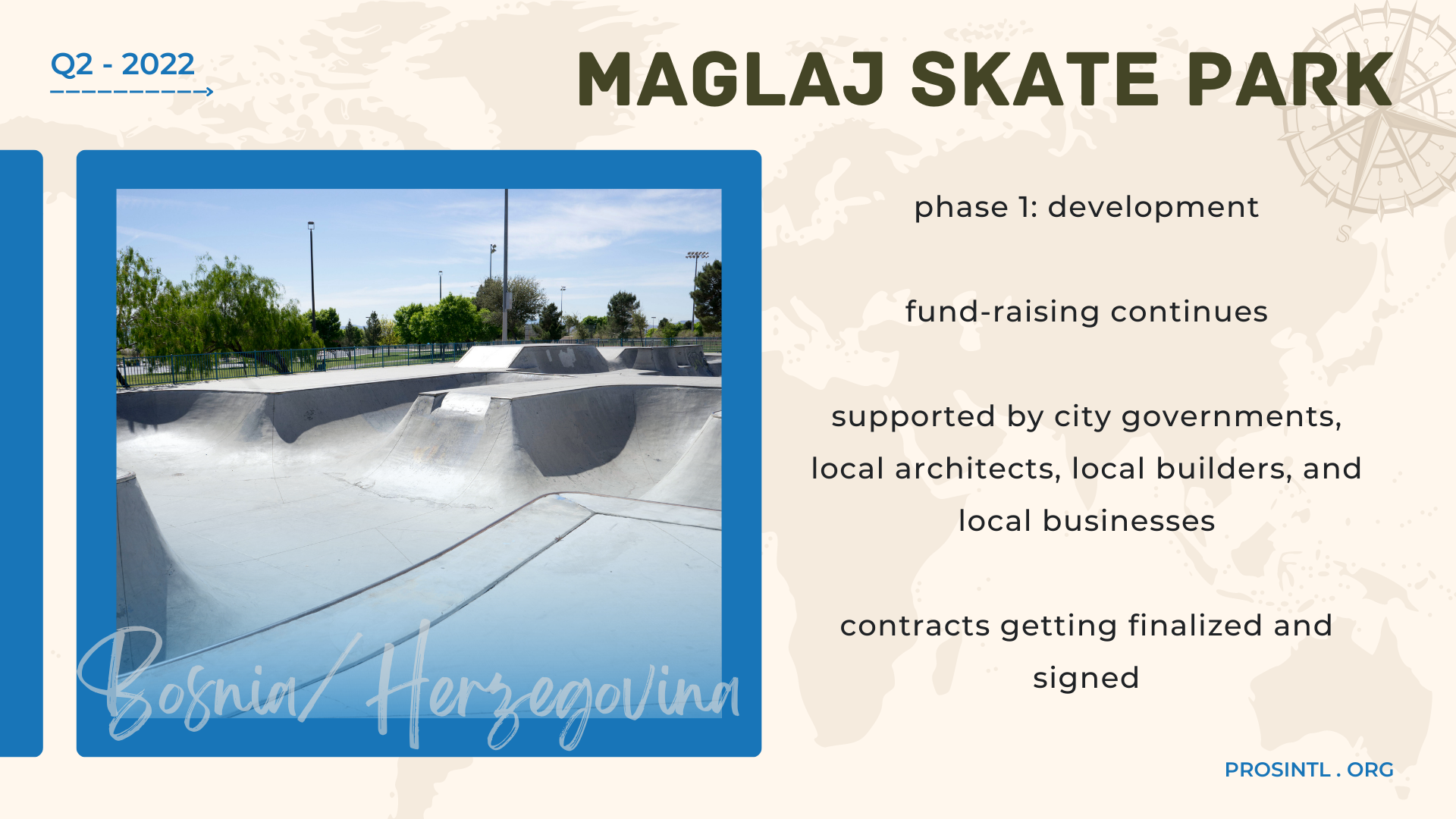 Maglaj Skate Park — Professionals International