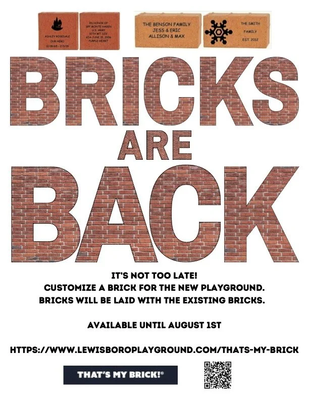 That's My Brick!® — Lewisboro Playground Improvement Project