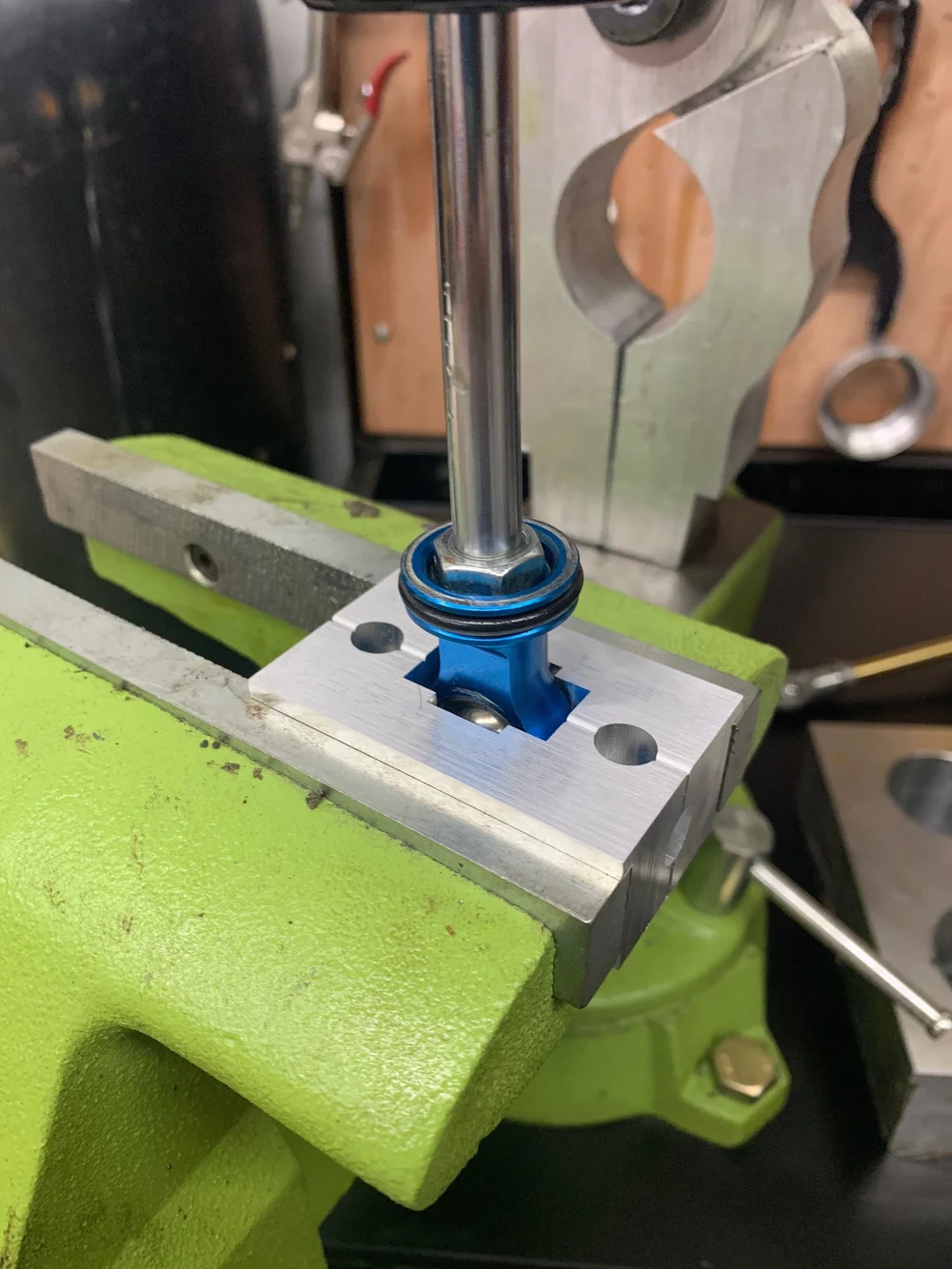 Shock Valving Rack — Walker Racing Development