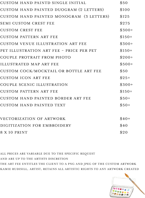 PRICING INFORMATION — DIZZY DAISY