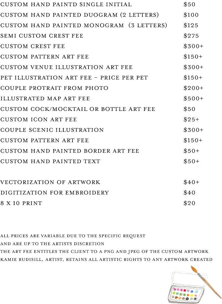 PRICING INFORMATION — DIZZY DAISY