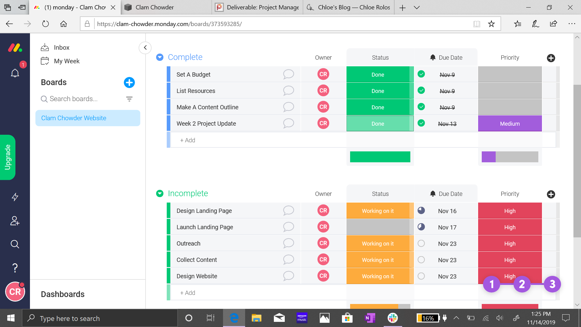 How I Manage Projects... — Chloe Roloson