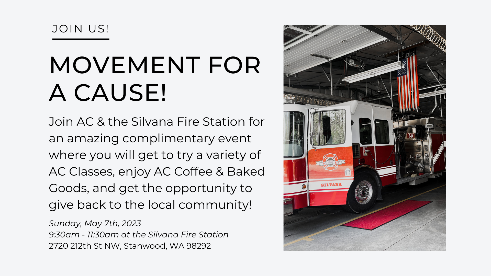 EVENTS — ATHLEISURE COLLECTIVE