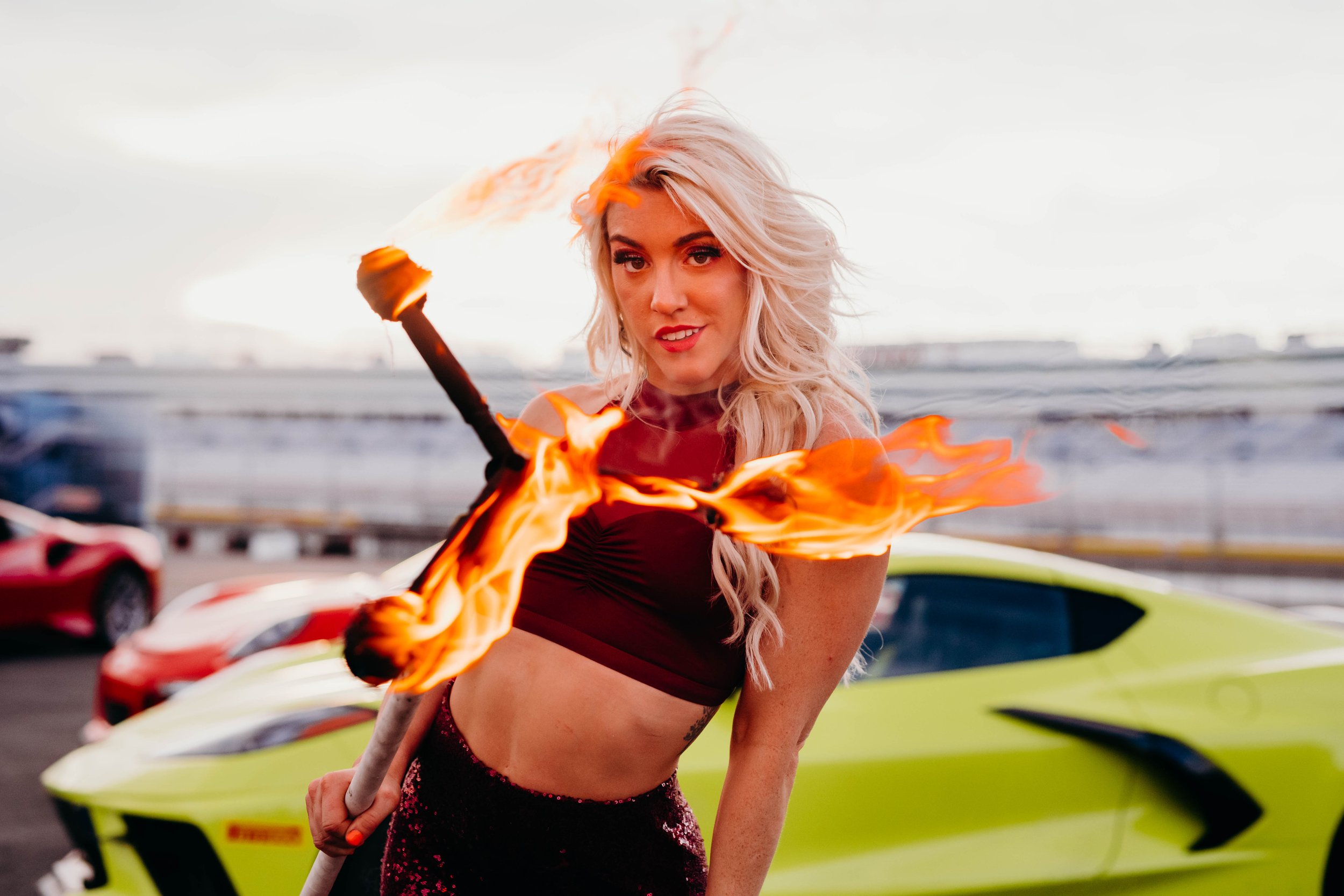 Las Vegas' Best Fire Performer | Grace Good Cirque