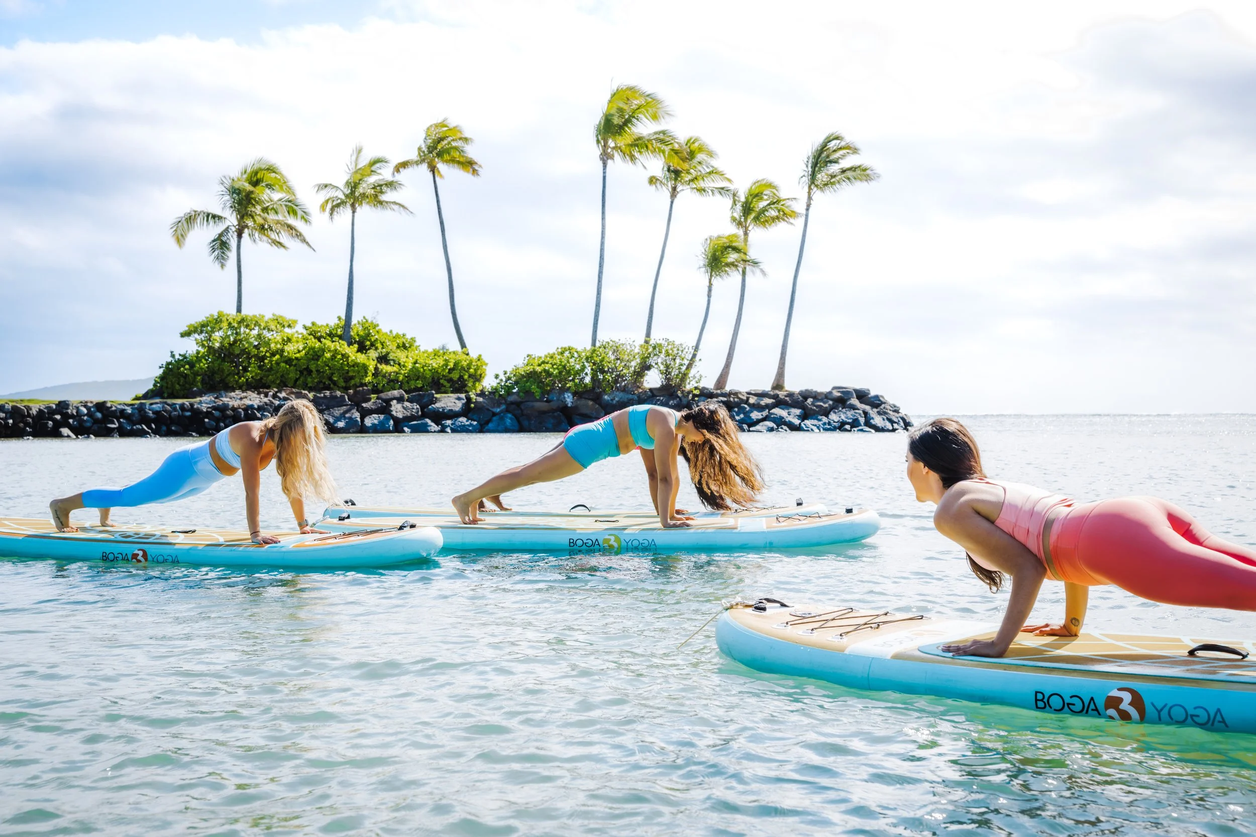 Island Paddle Bliss | Paddle Board SUP Yoga in Waikiki Honolulu, Hawaii ...