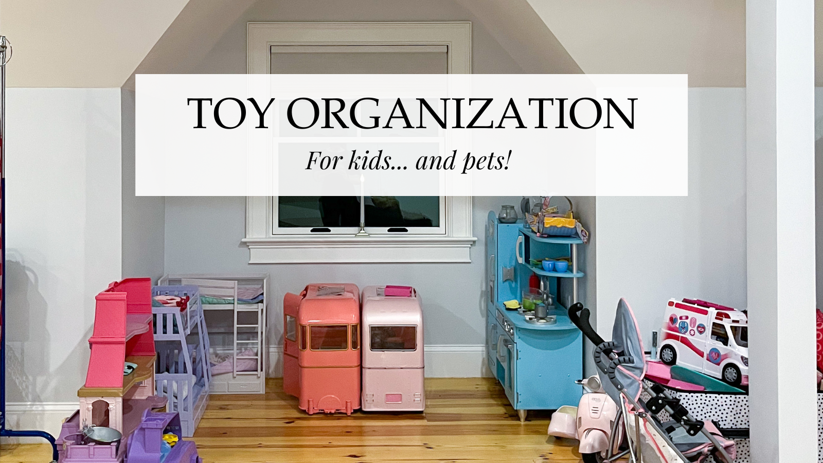 Toy Organization for Kids & Pets — The Little Details home + office ...
