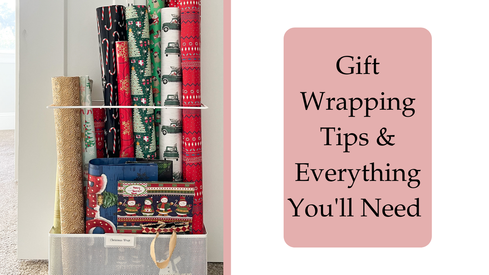 Gift Wrapping Tips and Everything You’ll Need — The Little Details home ...