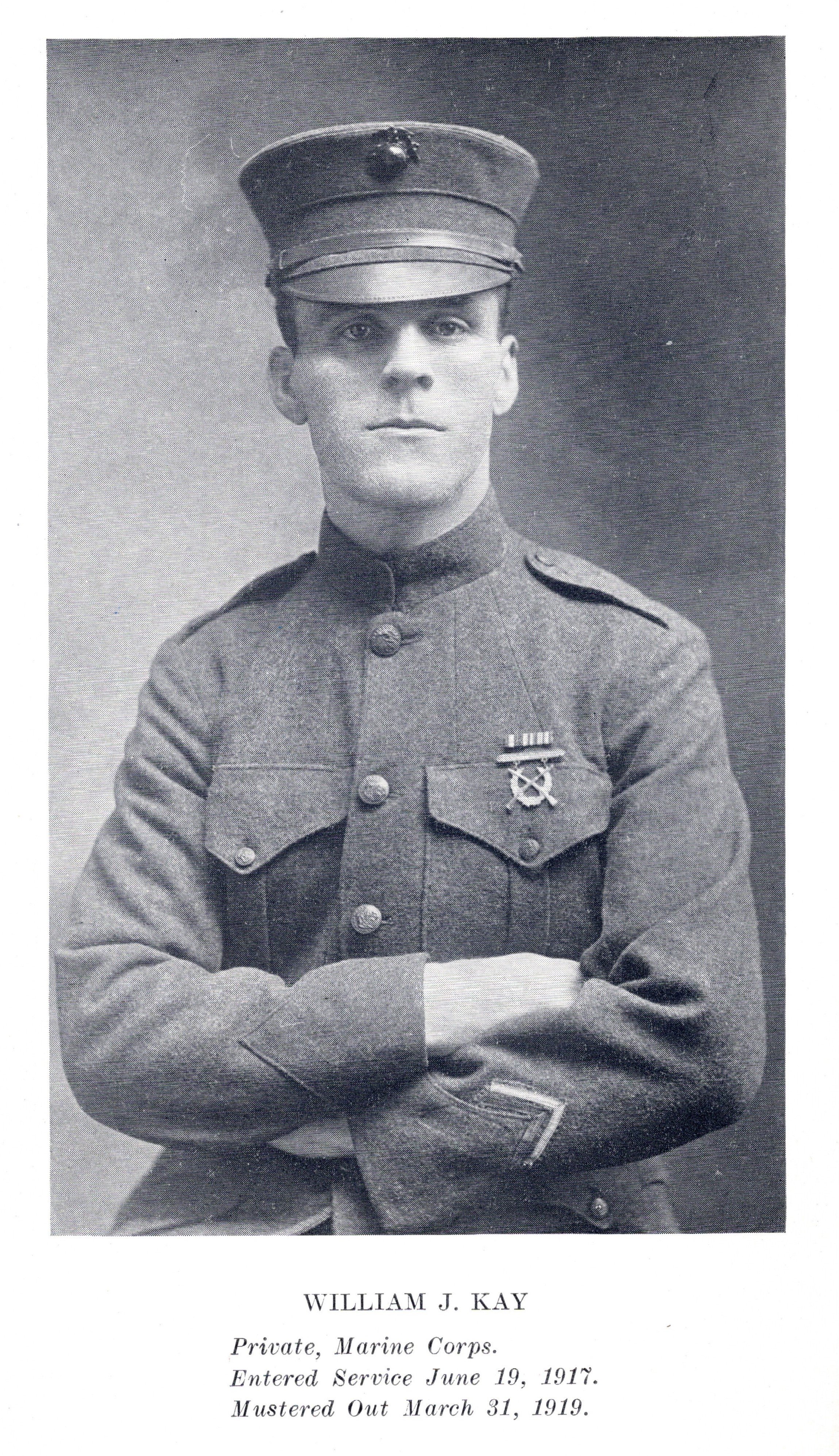 Kay, William J — The American Masonic Great War Project