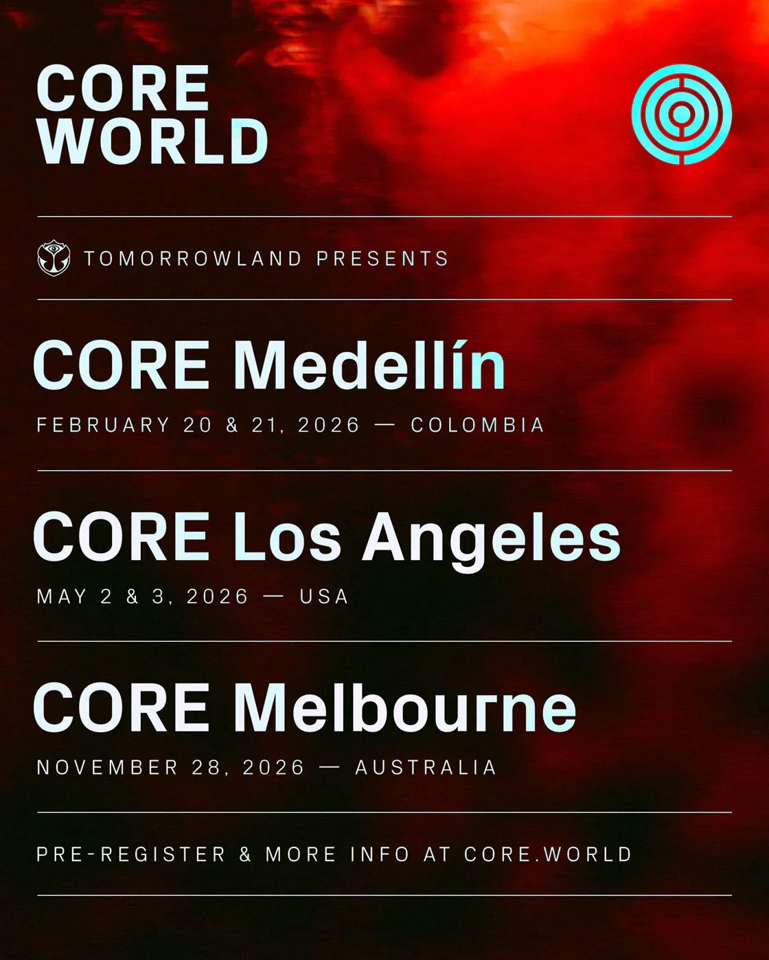 CORE confirmed