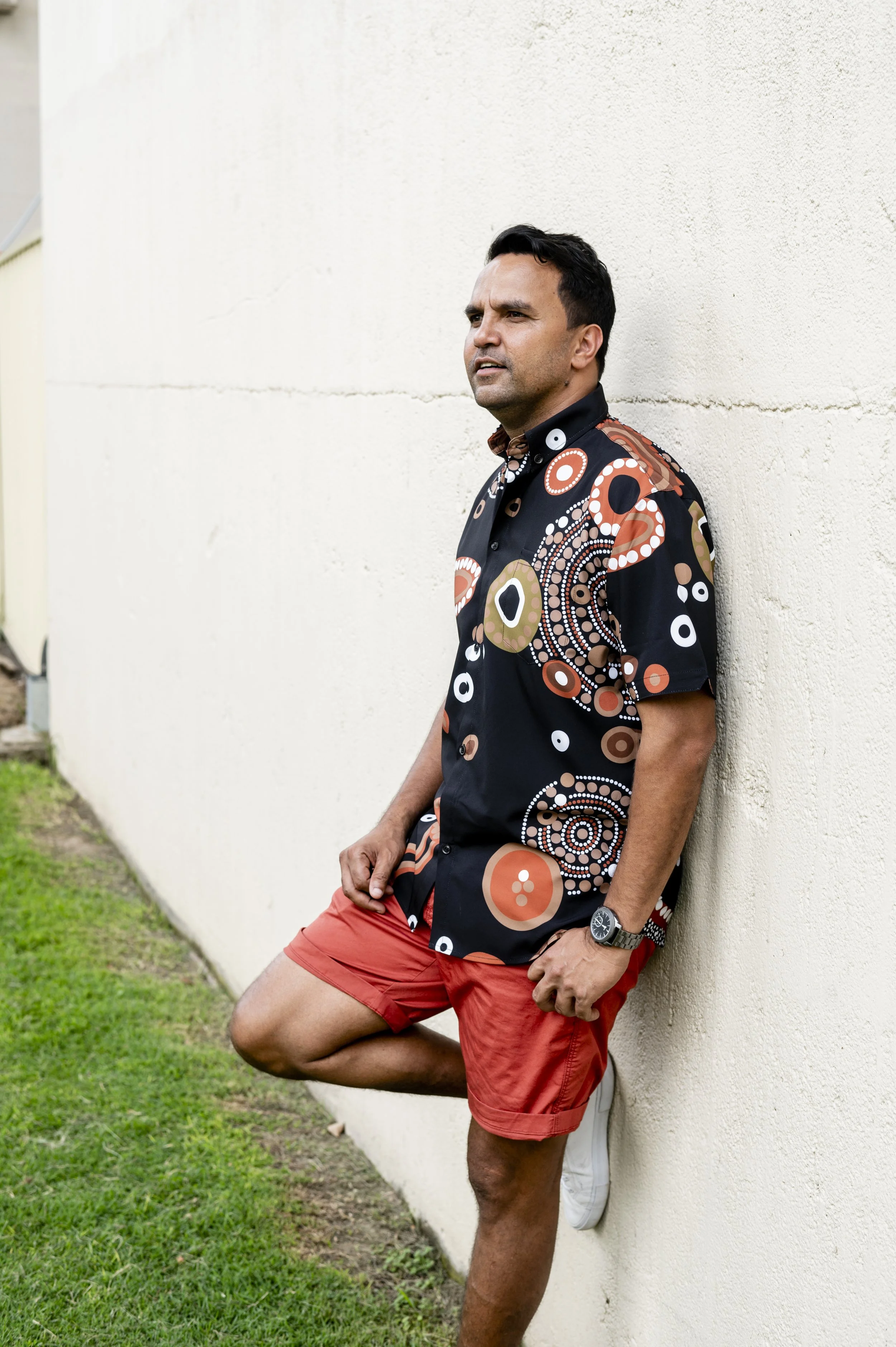 Nyun (Brother) Shirt Range (BLACK/BROWN) — Yilay