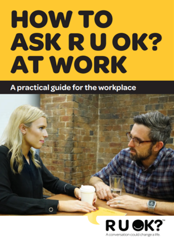 How to ask R U OK at work? — Mentally Healthy