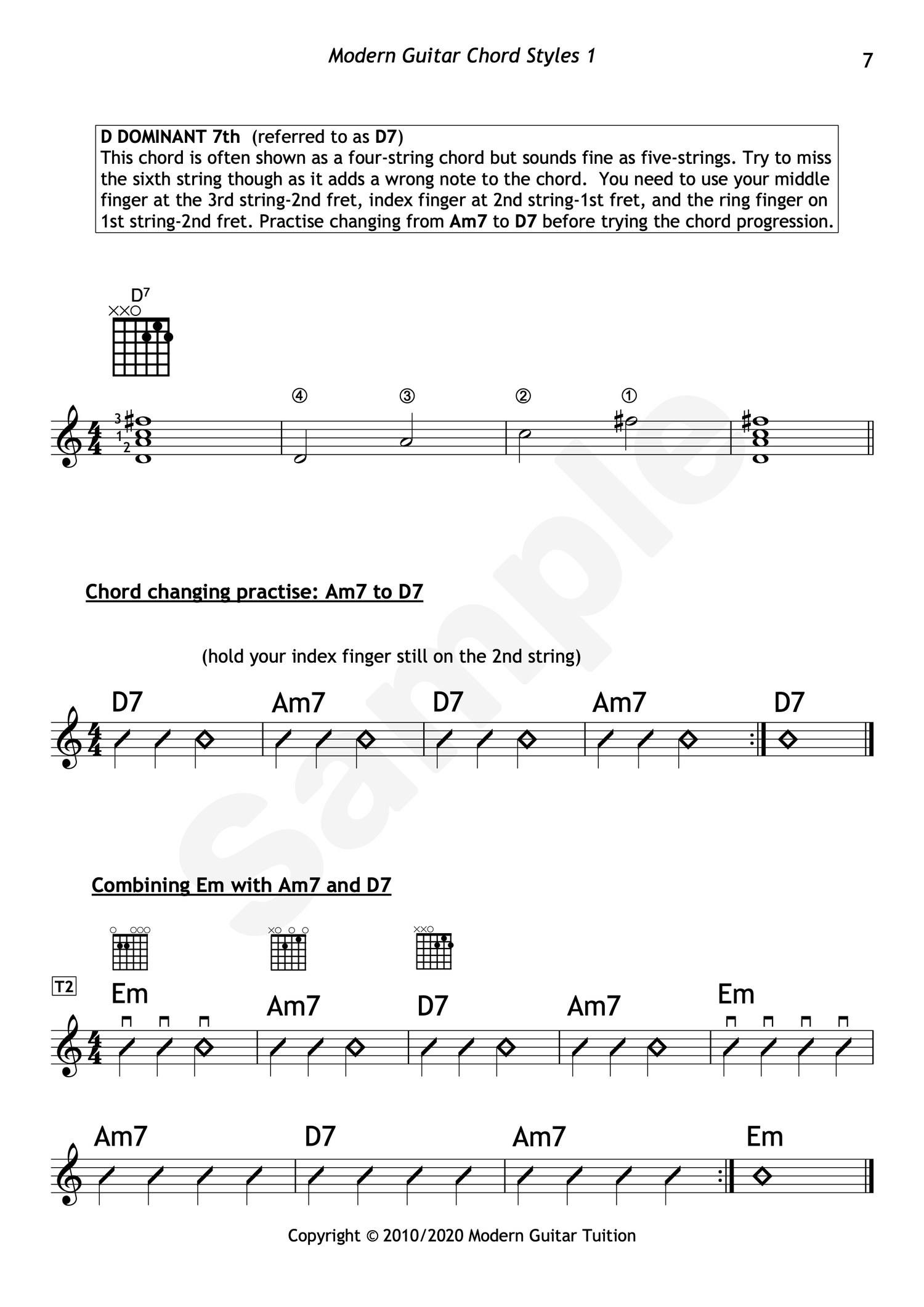 Beginner Bundle - Beginner Guitar PDF Ebooks | Modern Guitar Tuition