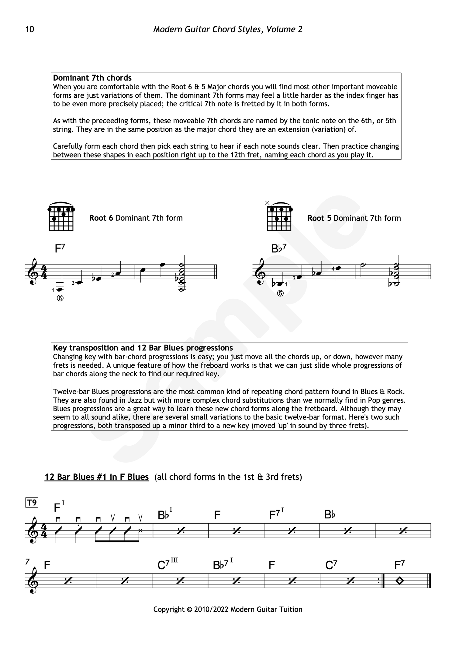 Electric Guitar Solo Style 1 - Beginner PDF Ebook | Modern Guitar Tuition