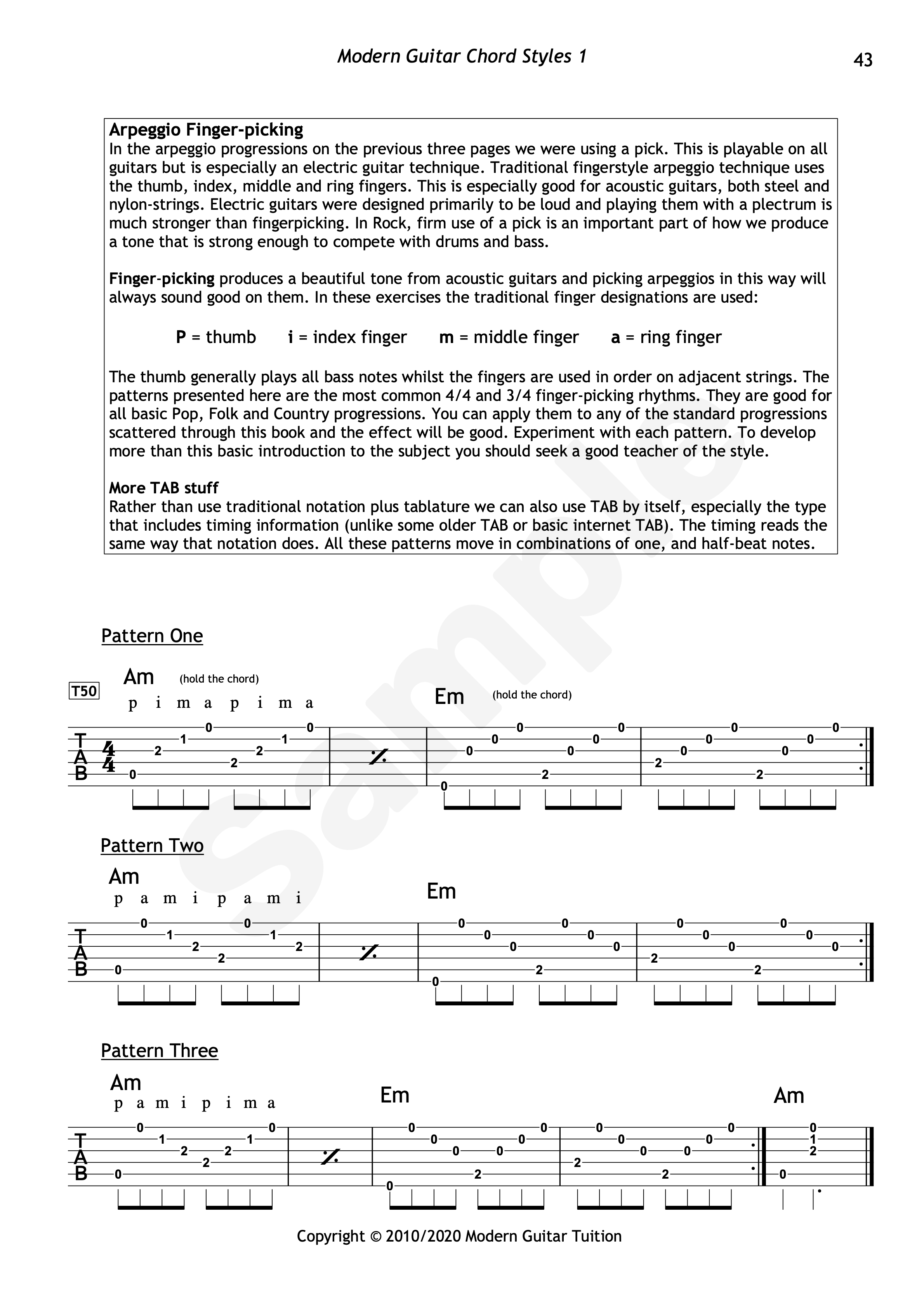 Beginner Bundle - Beginner Guitar PDF Ebooks | Modern Guitar Tuition